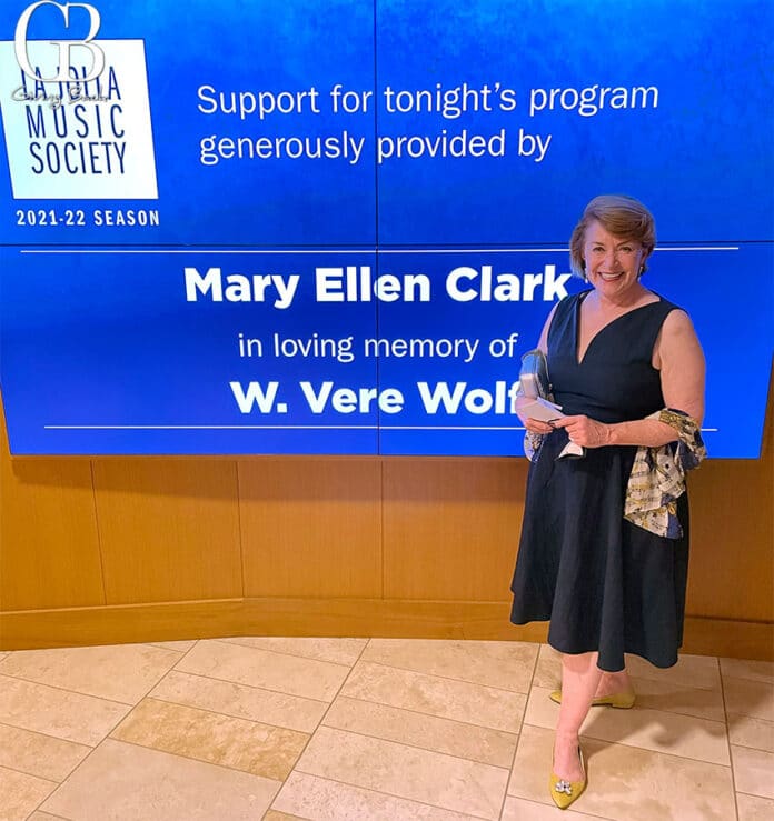 10 Things About Mary Ellen Clark & La Jolla Music Society