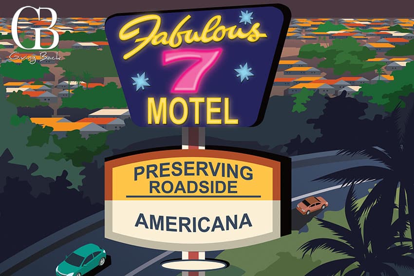 Restoring The Fabulous 7 Motel Neon Sign - GB Magazine